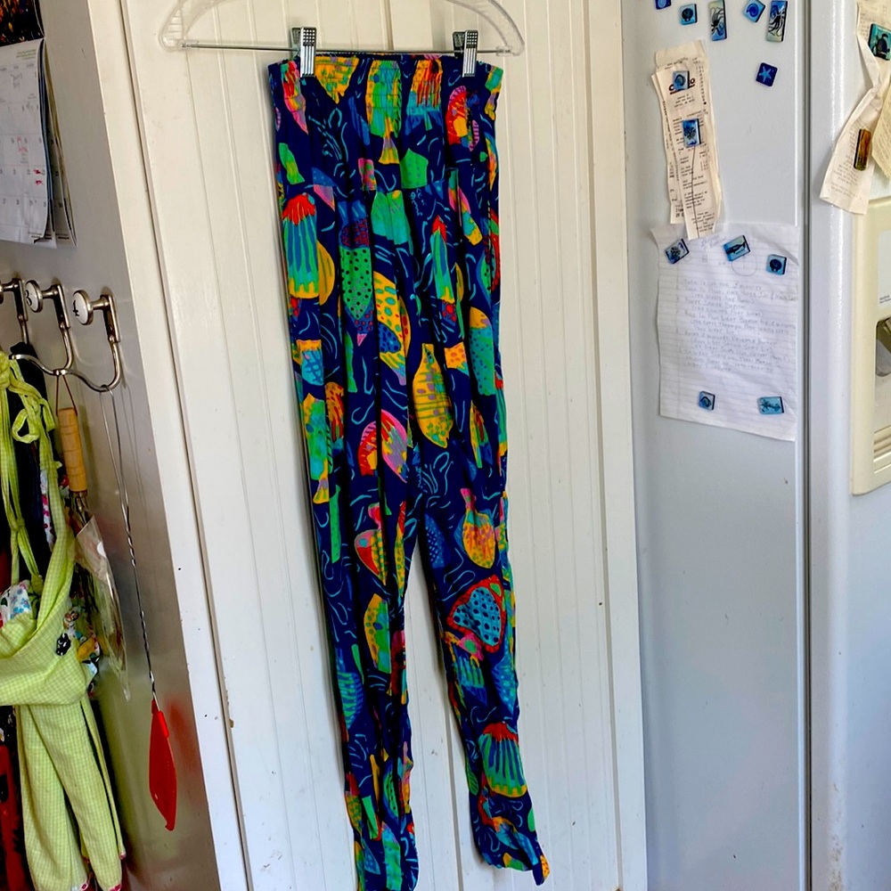 Ken Done Vintage “Fish” Pants. Australian Painter & D… - Gem